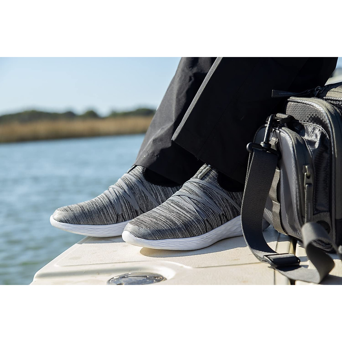 FROGG TOGGS Footwear Women's Java Casual Waterproof Shoe, Gray, 9