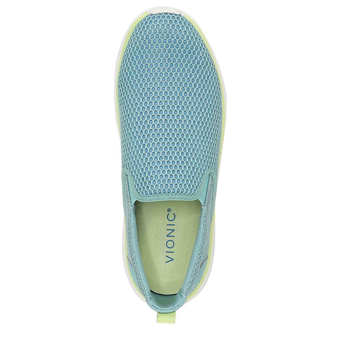 Vionic Women's Vortex Zeta Active Sneakers- Supportive Walking Shoes That Include Three-Zone Comfort with Orthotic Insole Arch Support, Wasabi 8 Medium