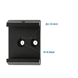 SVBONY Dovetail Base for Finder Scope Ideal for Installation of Finder Scope Fully Metal Bracket Base 42mm Dovetail for Optical Telescope