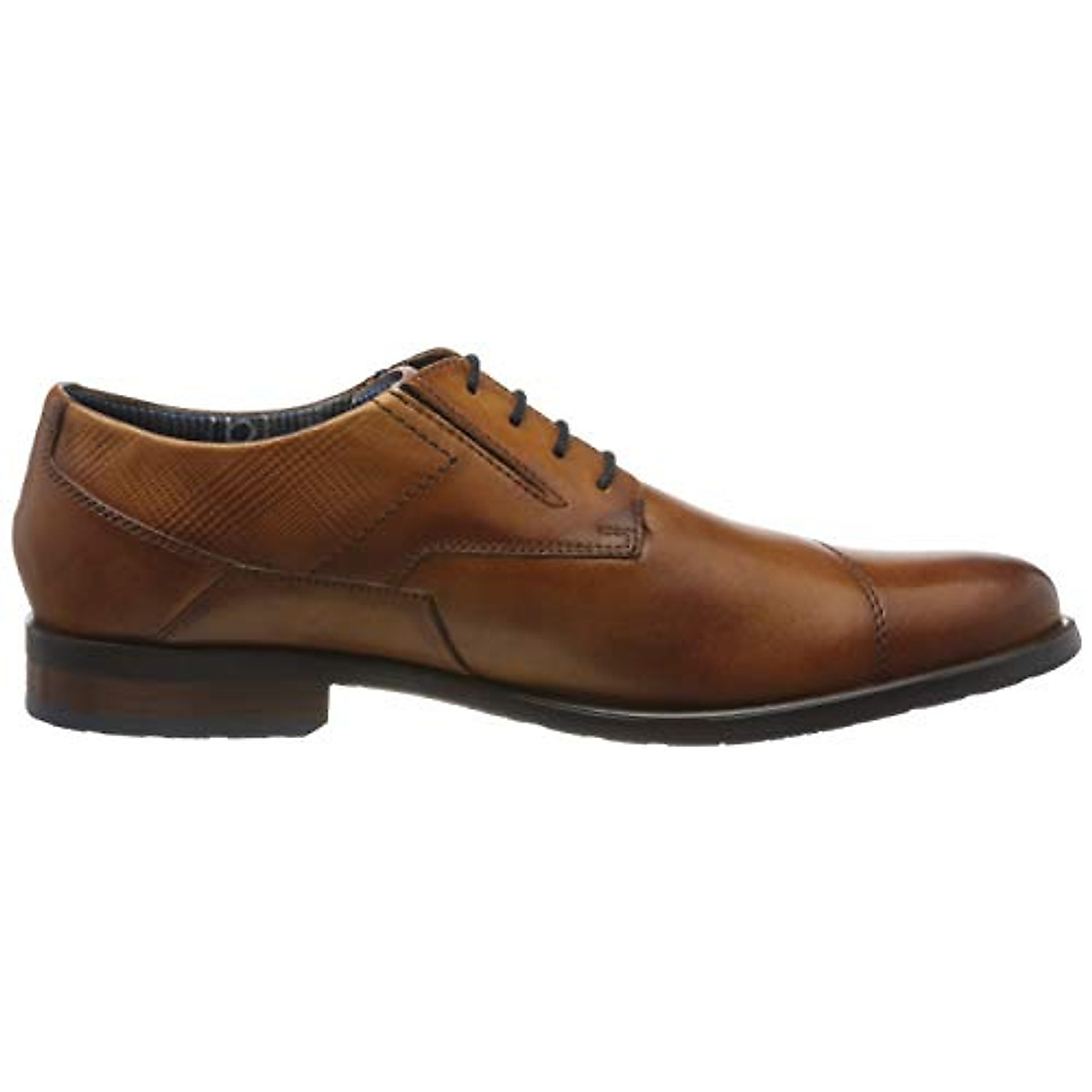Bugatti Men's 312163174100 Derbys, Cognac, 7.5