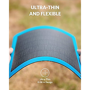 Solar Charger, Anker 24W 3-Port USB Portable Solar Charger with Foldable CIGS Panel for Camping, PowerPort Solar for iPhone 12/SE/11/XS Max/XR/X/8, iPad, Samsung Galaxy S20/S10/S9/S8, and More