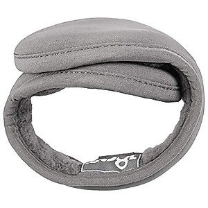 180s Men's Urban Ear Warmer, Behind-the-Head Winter Earmuffs (Charcoal Gray, Ear-Warmer)