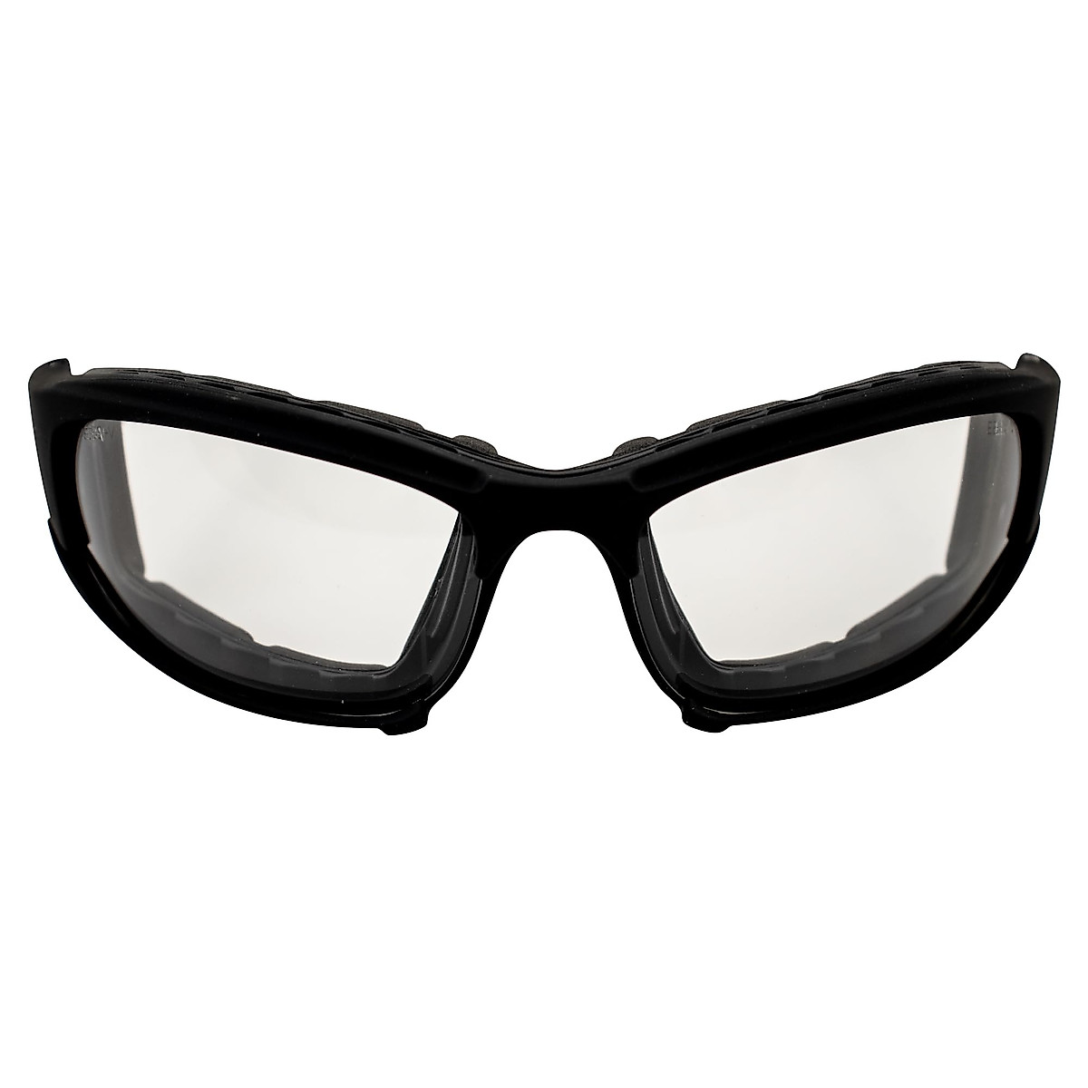 Epoch Hybrid Photochromic Padded Motorcycle Sunglasses Clear to Smoke Lens ANSI Z87.1+