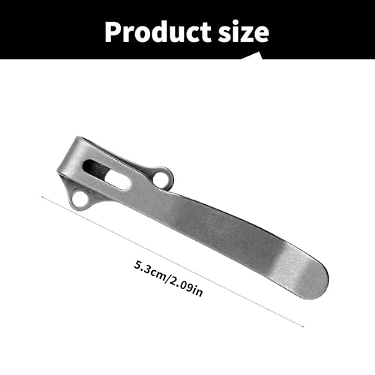 For Demko AD20/AD20.5 Folding Cutter Standard Clip Pockets Back Clamp Metal Making Repair Tool Cutter Accessories