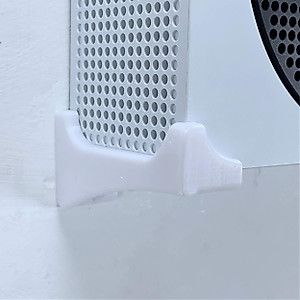 3D Cabin Product Compatible with The Xbox Series S Wall Mount Wall Bracket Holder Four Corner Black