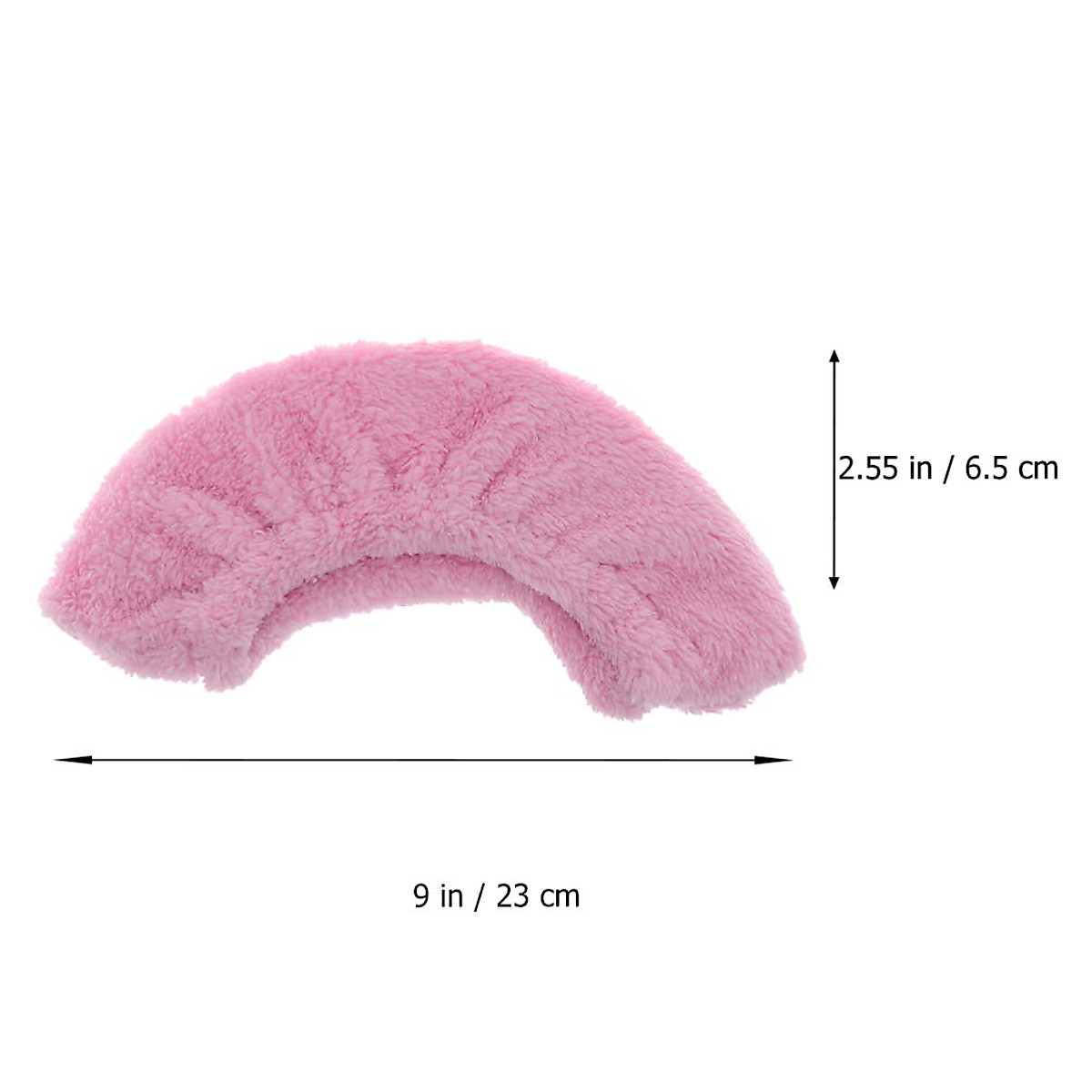 BESPORTBLE 2 Pairs Ice Skate Guards Elastic Skating Blades Covers Kids Plush Skate Shoes Blade Protector (Yellow Pink S)