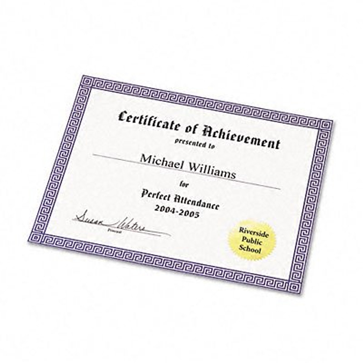 Avery Inkjet Print or Write Notarial Seals, 2 in Diameter, Gold, 44/Pack, PK - AVE05868