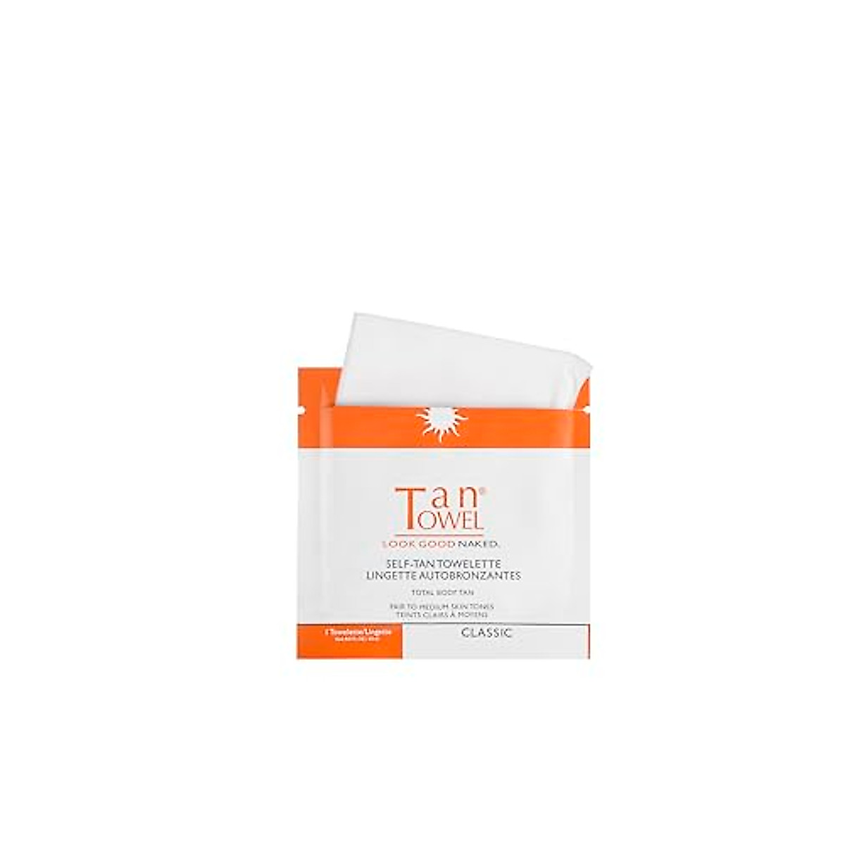 Tan Towel Tan Towel Full Body Classic 5 Pack, 0.5 FL OZ Each