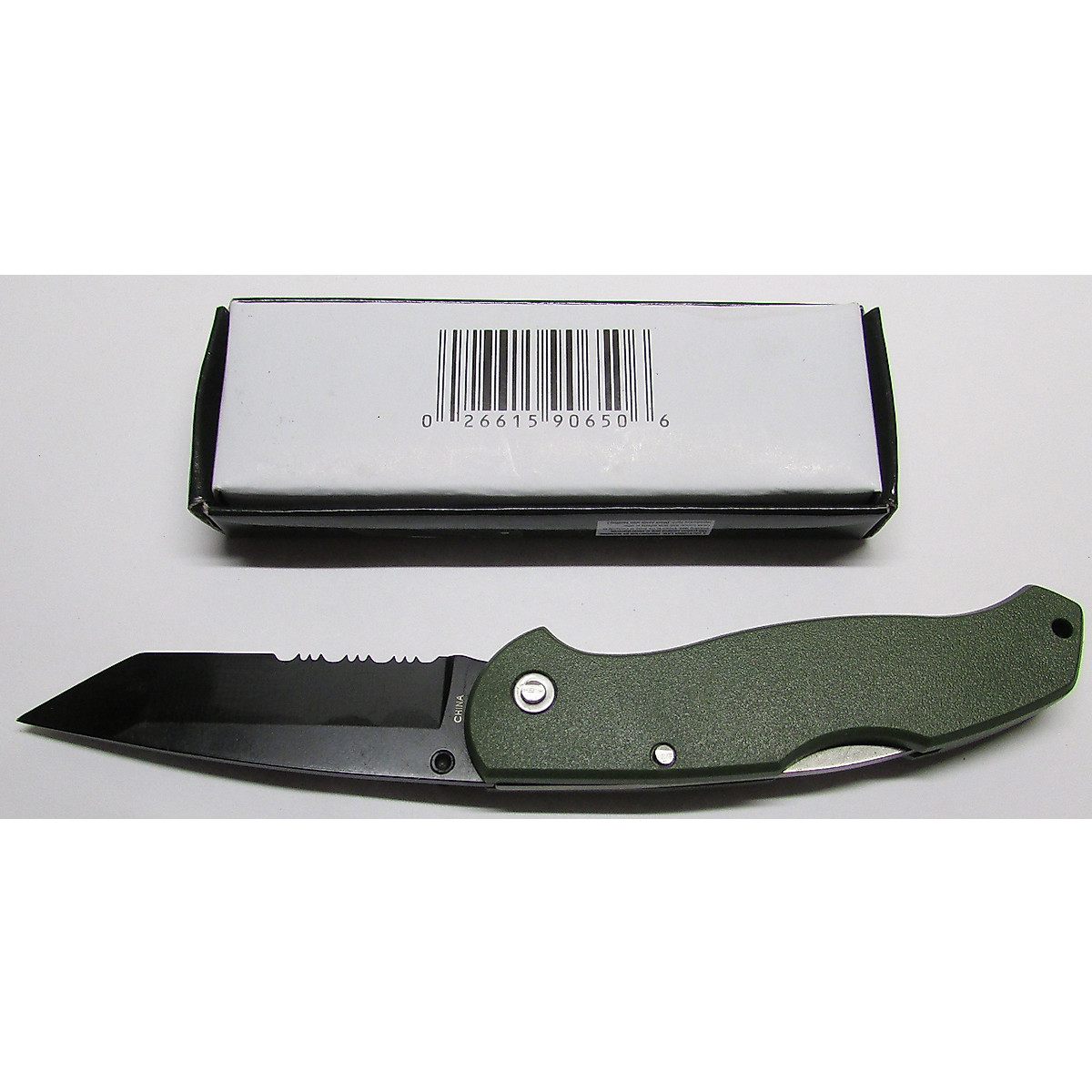 Lockback Green/Black