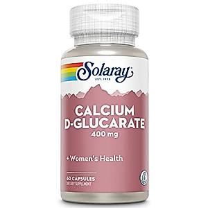Solaray Calcium D-Glucarate, Capsule (Btl-Plastic) 400mg | 60ct