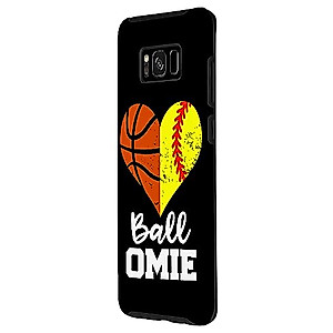 Galaxy S8+ Ball Omie Heart Funny Softball Basketball Omie Case