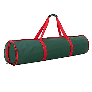 Christmas Wrapping Paper Storage Bag Set (2 Pack), Gift Wrap Organizers, Wrapping Paper Holder, Fits Up to 20 Standard Rolls, with Tear-Proof 600D Oxford Material, Dual Zippers & Carry Handles