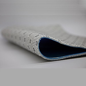 CHARMHOME Blue Sea Beach with Funny Good Vibes Only Quotes Doormats Entrance Mat Floor Mat Door Indoor/Front Door/Bathroom/Kitchen Mats Rubber Non Slip