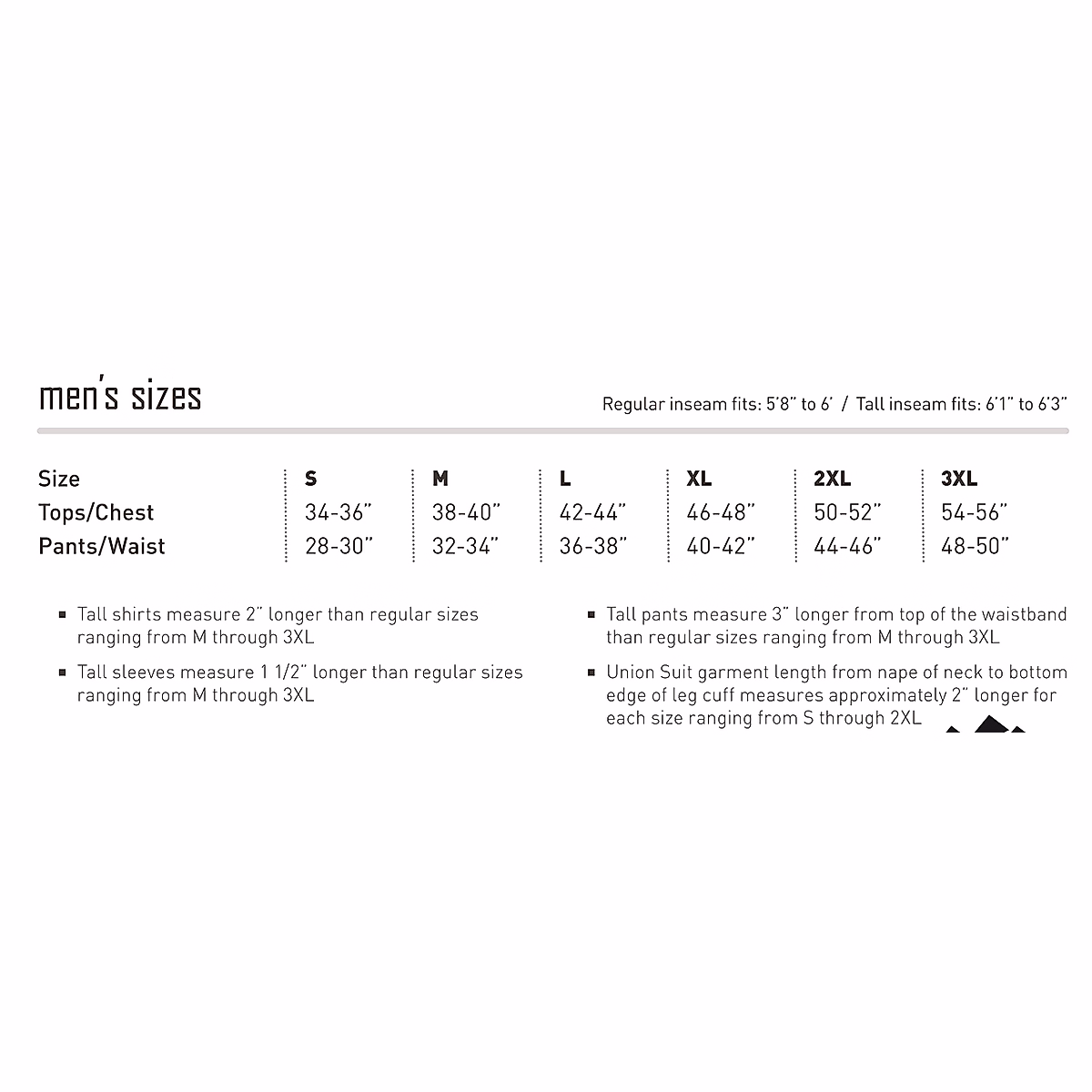 ColdPruf Men's Enthusiast Single Layer Bottom, Black, Small