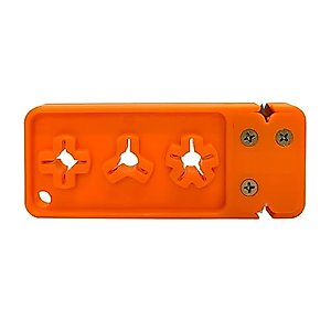 AccuSharp Broadhead Sharpener & Wrench, Essential Archery Broadhead Tool for Sharpening & Tightening Broadheads, Blade Sharpener for Bowhunting & Archery Tool for Sharpening