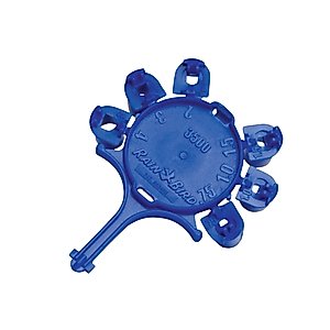 Rain Bird Nozzle Pack 32SA, 32SA Shrub, 3500 Rotors - Replacement Set of 6 Self-Aligning Nozzles with Matched Flow Rates - Black, Plastic
