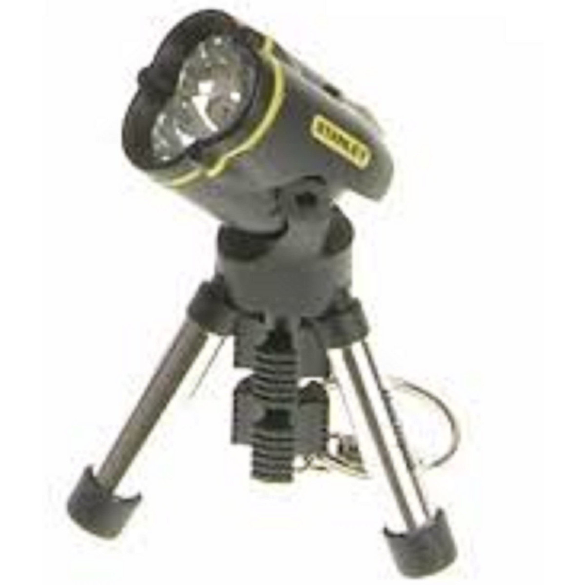 Stanley 0-95-112 Linterna MaxLife 369 LED Trípode, Black