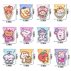24PCS Magnetic Bookmarks for Kids, Cute Magnet Book Markers, Animals Book Mark, Bookmarks for Women, Page Clips Bookmark for Students Girls School Home Office Supplies