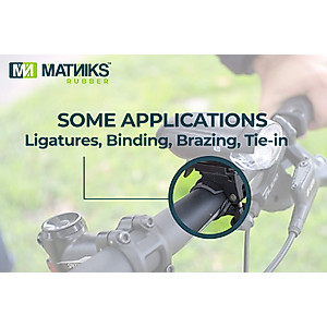 MATNIKS Food Grade Silicone Rubber Sheet 12x12-inch by 1/8 White - Duro Shore A65 High Temperature Heavy Duty for Gaskets DIY Food Covers Lids Sealing Material Supports Microwave Oven Protection