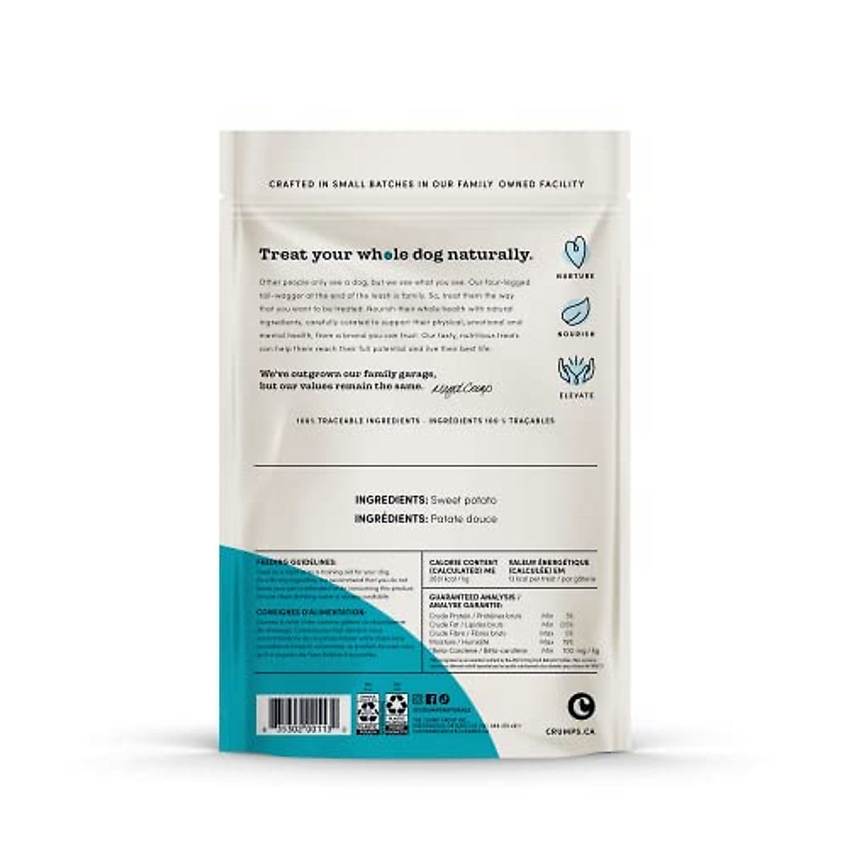 Crumps' Naturals Sweet Potato Fries 280G/9.9 Oz,Brown