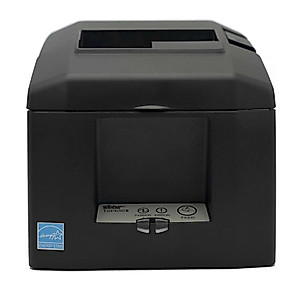 Star Micronics TSP654II (TSP650II Series) Ethernet Thermal Receipt Printer, Gray - Ethernet Connectivity, 11.8 IPS, 203 dpi, 3.15" Max Print Width, Auto Cutter - YKGAV