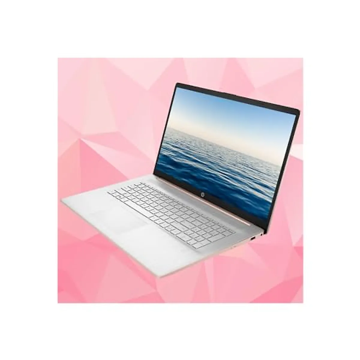 HP 2023 Premier 17t Laptop, 17.3" HD+ Touchscreen, Intel Core i7-1355U, NVIDIA GeForce MX550, 32GB RAM, 1TB SSD, Webcam, HDMI, Backlit Keyboard, Fingerprint Reader, Wi-Fi 6, Windows 11 Home, Rose