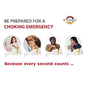 LifeVac EMS Kit - Only for Professionals - Portable Suction Rescue Device First Aid Kit for Kids and Adults, Portable Airway Suction Device for Children and Adults