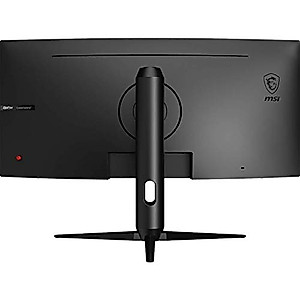 MSI Full HD Non-Glare 1ms 2560 x 1080 Ultra Wide 200Hz Refresh Rate HDR Ready USB/DP/HDMI Smart Headset Hanger FreeSync 30”Gaming Curved Monitor (Optix MAG301CR) - Black