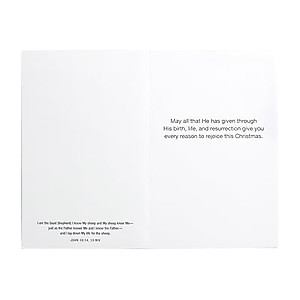 DaySpring - Simply Jesus - 60 Bulk Christmas Boxed Cards (J4794), Multi