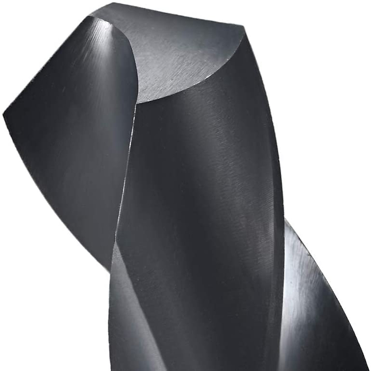 Auniwaig 0.55" Reduced Shank Drill Bit, 14mm Rolling Nitriding Black Oxide High Speed Steel HSS 6542, for Aluminum Plate Copper Wood Stainless Steel