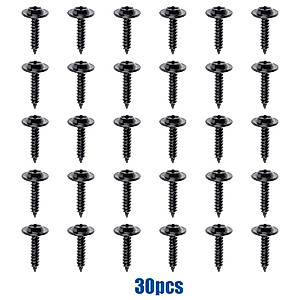 OAUTOO 30PCS #8 x 3/4” Fender Liner & Interior Door Pull Handle Screw for Ford 56912-S2