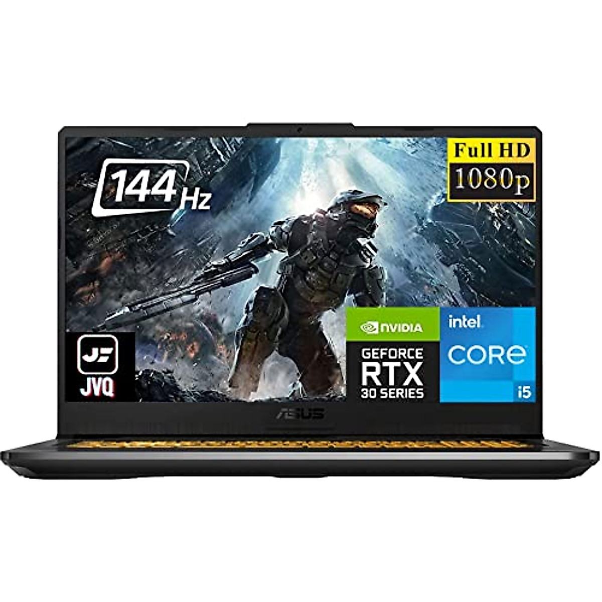 ASUS TUF VR Ready Gaming Laptop, 17.3" FHD 144Hz IPS Display, 11th Gen Intel 6-Core i5-11260H(Beat i7-8850H), 16GB DDR4 RAM, 1TB PCIe SSD, GeForce RTX 3050 Ti, RGB Backlit Keyboard, Win 10,JVQ MP