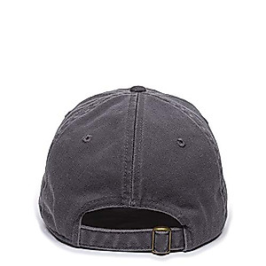 Outdoor Cap Mountain Embroidered Dad Hat â€“ Adjustable Soft Cotton Polo Style Unstructured Baseball Cap for Men & Women, Charcoal