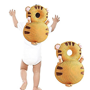 GBSELL Baby Walkers Protective,Toddler Adjustable Baby Head Protection, Safety Pad Backpack for 5-24 Months Baby Learning Walking Crawling,Baby Head Protection Pad. (B)