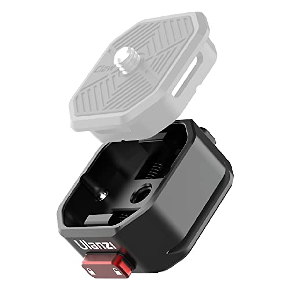 ULANZI Claw Quick Release Base Mount Upgraded Version Tripod QR Camera Mount Adapter Suitable for Tripod（Only Base Mount）