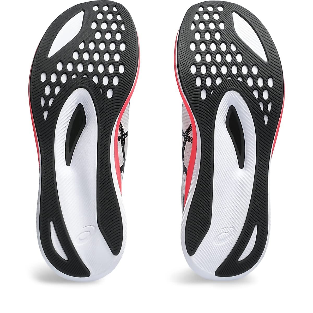 ASICS Women's Magic Speed 3 Running Shoes, 5.5, White/Black