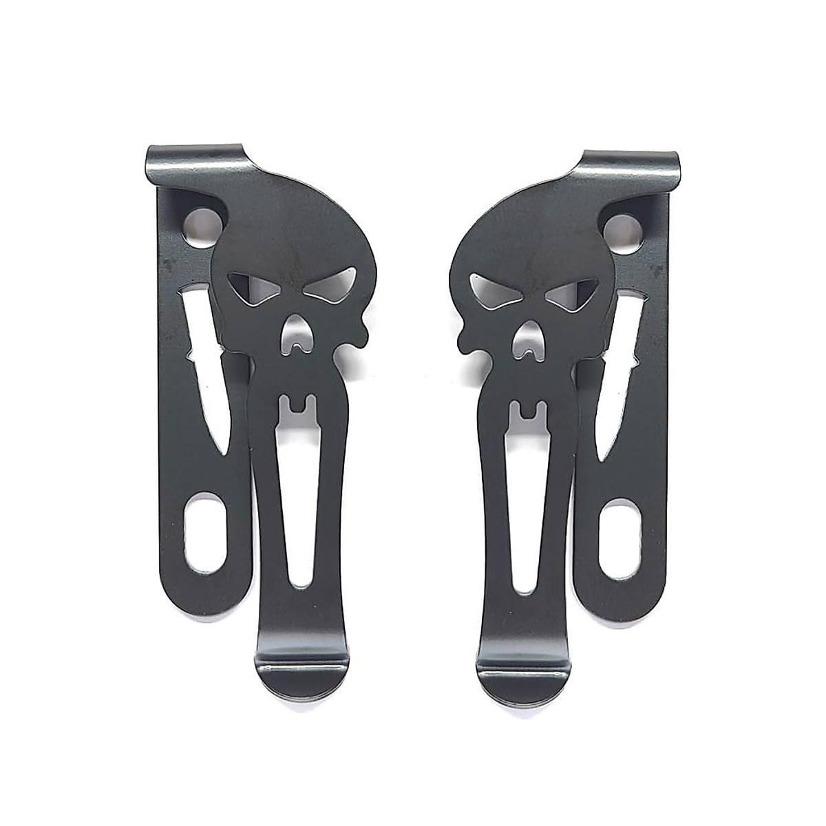 Metal Spring Belt Black Clip for Kydex Sheath Holster Knife Sheath Clips with Screws