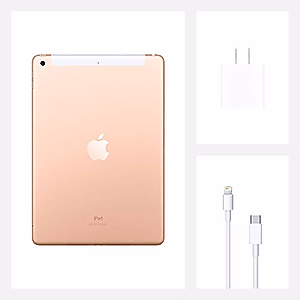 2020 Apple iPad 8th Gen (10.2 inch, Wi-Fi, 128GB) Gold (Renewed)
