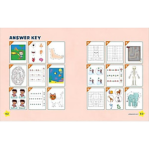 Human Body Preschool Activity Book: Hands-On Learning with Mazes, Coloring, and More!