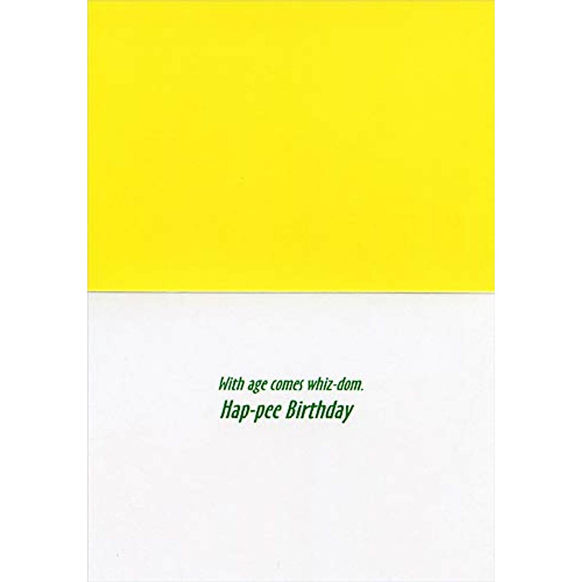 Portal Golfers Relieving Themselves Funny / Humorous Masculine Birthday Card for Him / Man