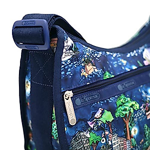 LeSportsac Classic Hobo Crossbody Handbag in Cobblestone Stroll