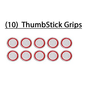10 Pcs Silicone Cap Joystick Thumb Grip Protect Cover for Ps3 Ps4 Ps5 Xbox 360 Xbox One Xbox Series X Wii U NSwitch Pro Controllers Game Controllers