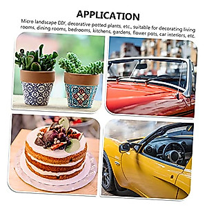 Amosfun 1pc Bobble Head Tiger Ornament Car Toy Digital Instrument Cluster Yellow Decor Nodding Head Toys Figurine Decor Little Auto Ornament Car Tiger Decorations Home Animal Decoration