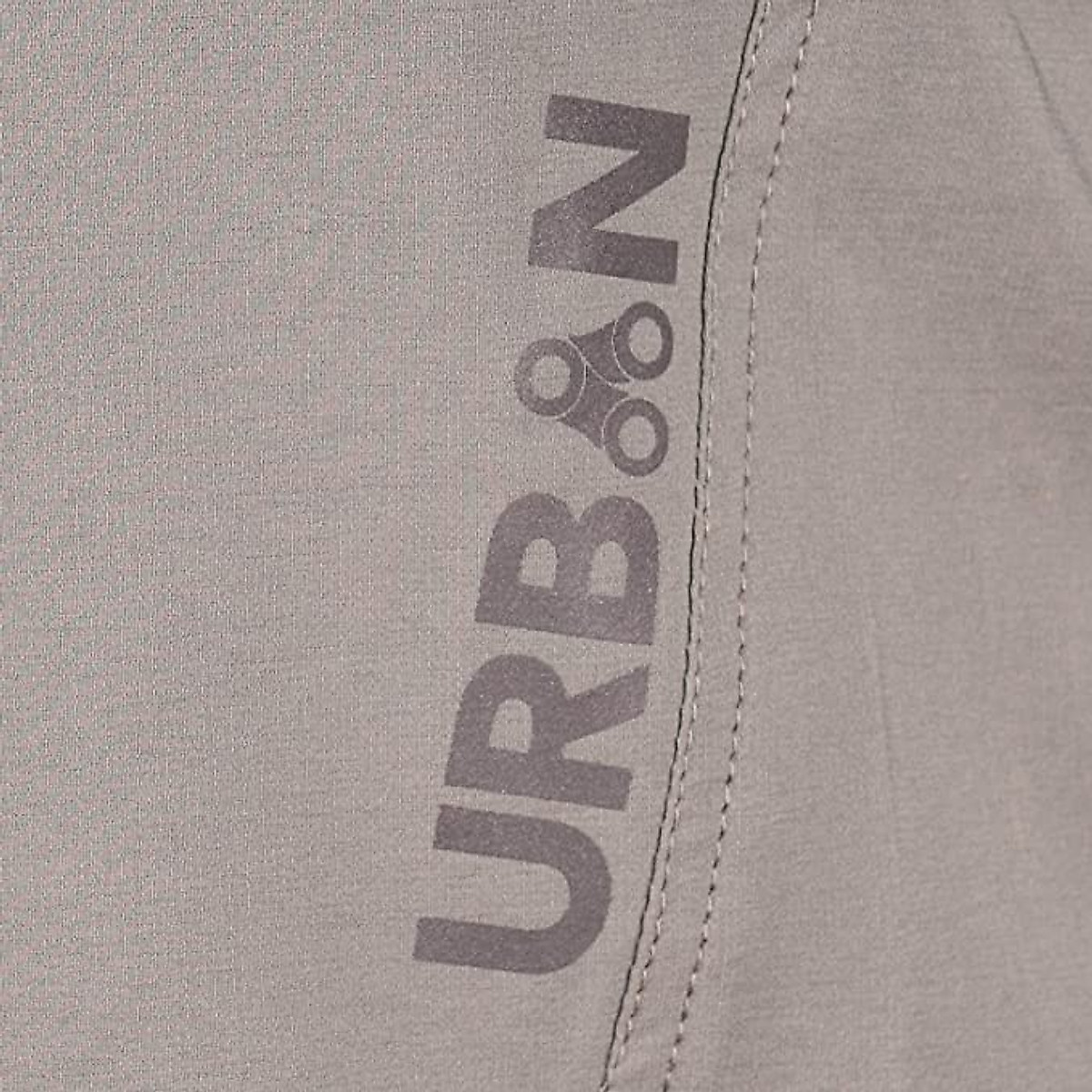 Urban Cycling Apparel Men's MTB Mountain Bike Shorts with Pad (Large, Grey)