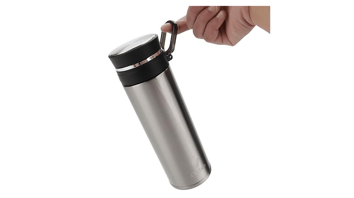 Ozizo Tea Thermos with Infuser - 18oz Insulated Flask