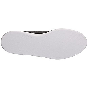 adidas Men's Advantage Racquetball Shoe, Black/Black/Grey, 10