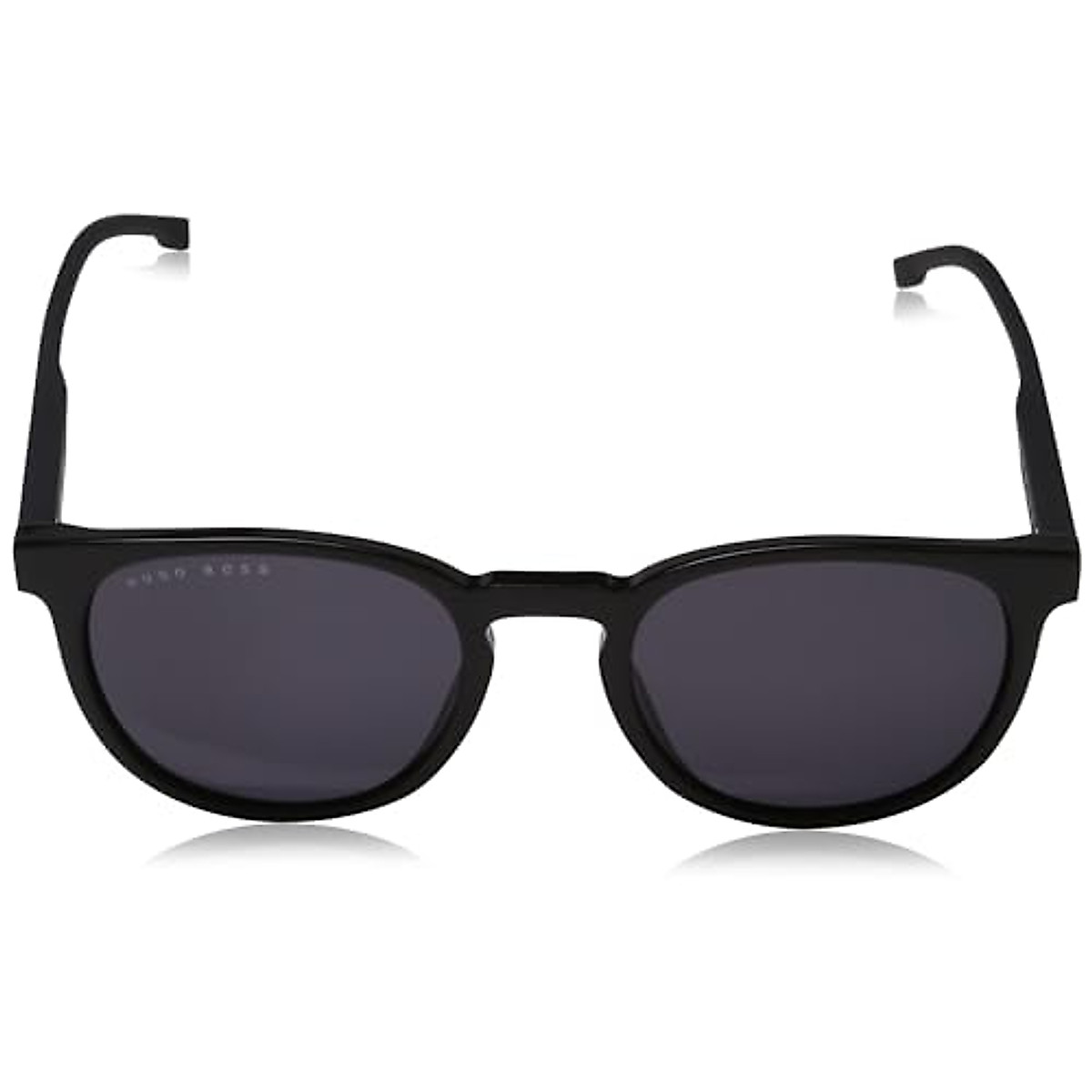 BOSS by Hugo Boss Men's 0922/S Polarized Oval Sunglasses, Black, 51 mm