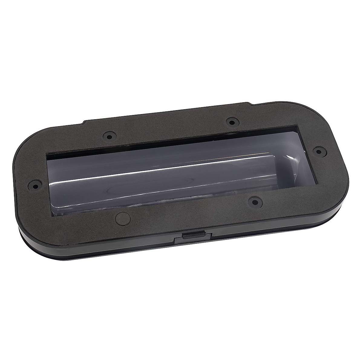 Belva BMRC1B Flip-Up Black Water-Resistant Marine Radio Cover/Radio Splash Guard