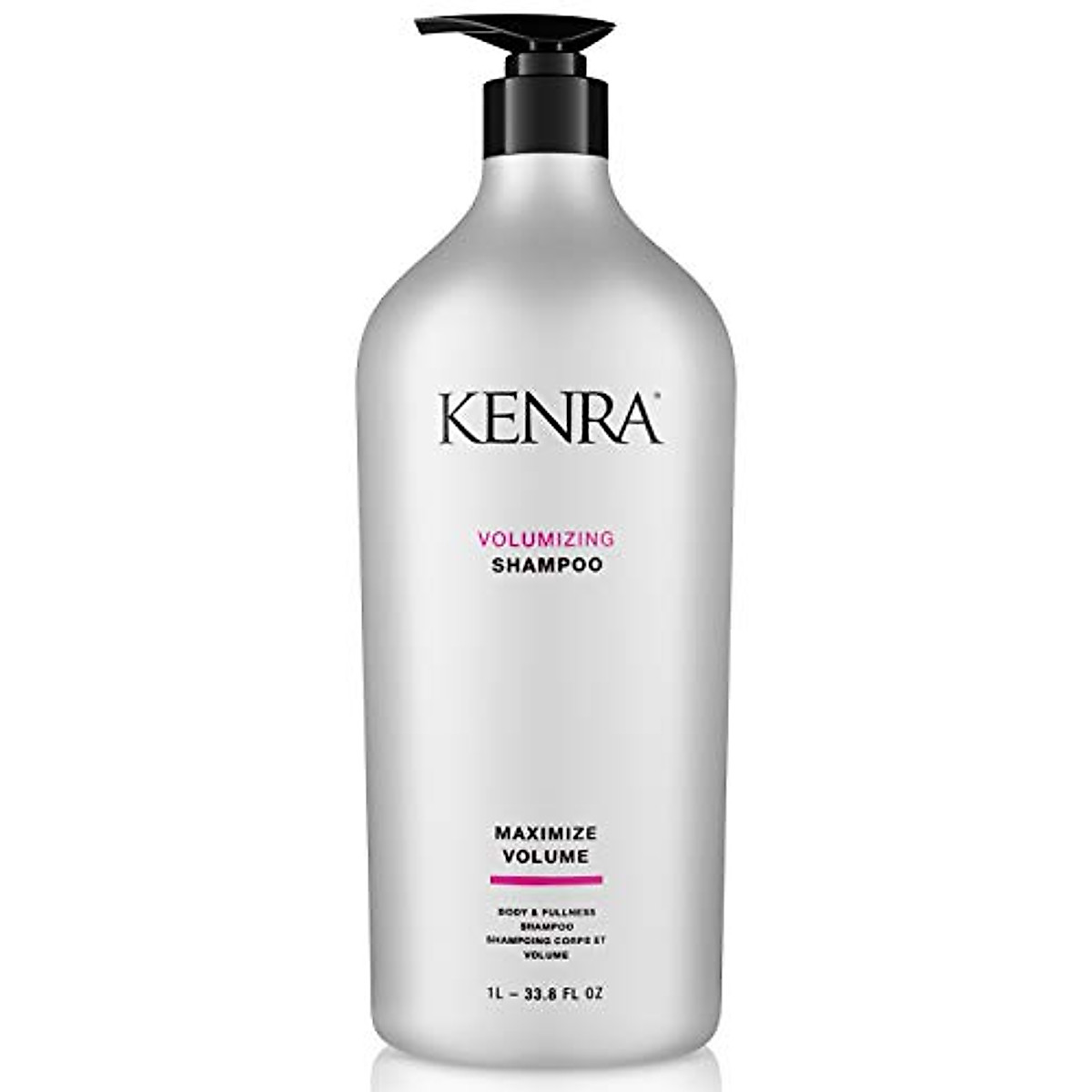 Kenra Volumizing Shampoo | Maximize Volume | Creates Body, Bounce & Fullness | Increases Volume By 30% | Extends Lift From Stylers By Up To 155% | Fine To Medium Hair | 33.8 fl. Oz