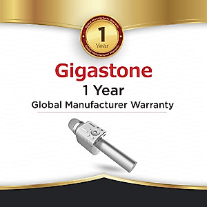 Gigastone] Bluetooth V5.0 Karaoke Microphone Wireless Portable Handheld, Speaker 10W, Voice Change, USB Driver & 3.5mm Jack, Home Party for iOS Android PC All Smartphone